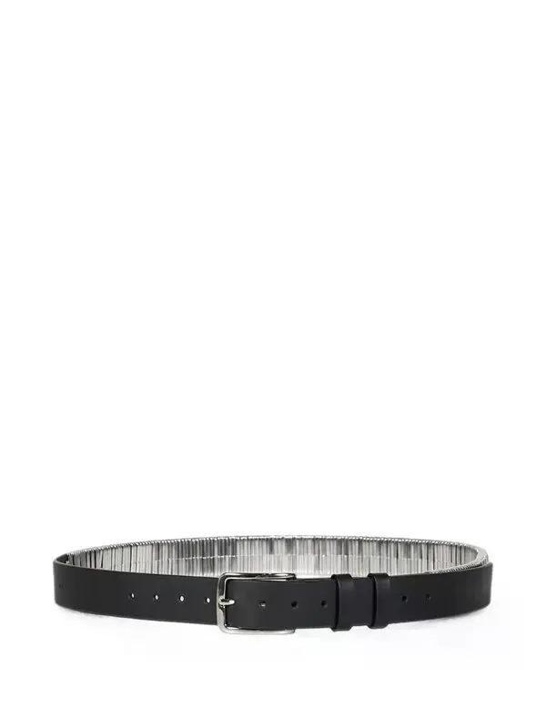 HELIOT EMIL Metal Loop Belt - Black