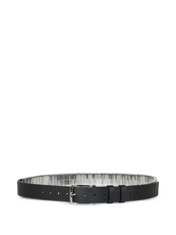 HELIOT EMIL Metal Loop Belt - Black