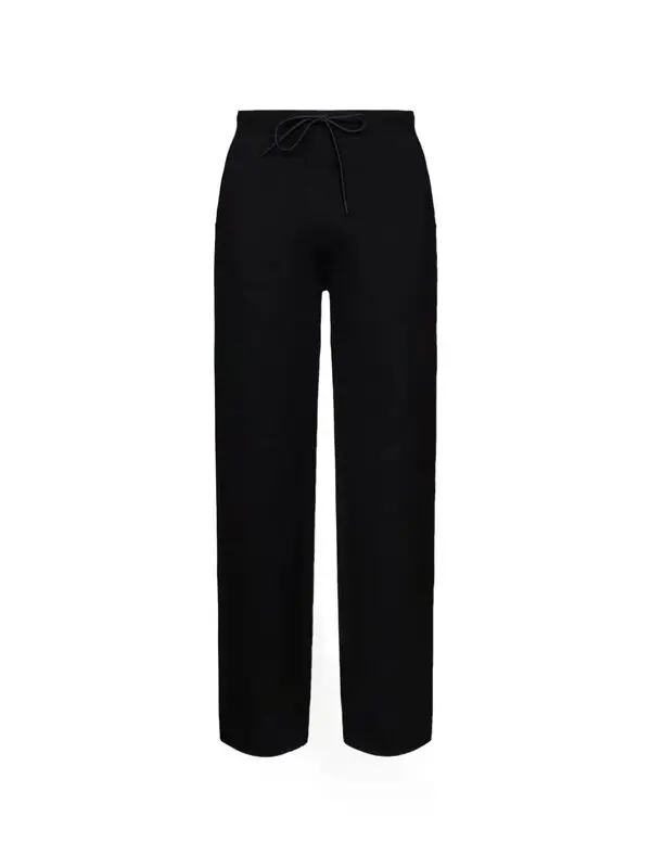 HEVO Drawstring-waist Knit Trousers