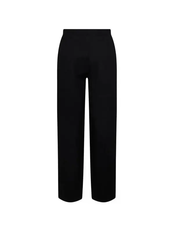 HEVO Drawstring-waist Knit Trousers