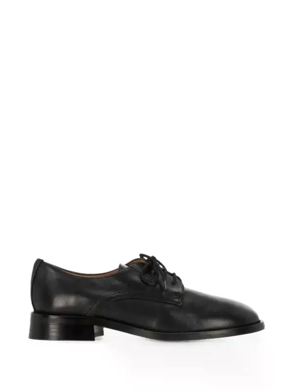 GIANNI CUCCUINI Leather Derby Shoes