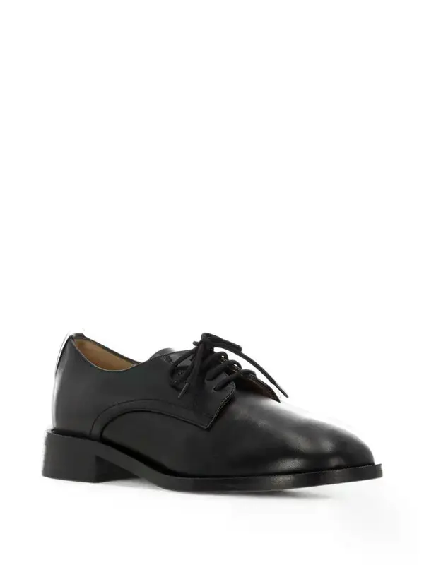 GIANNI CUCCUINI Leather Derby Shoes