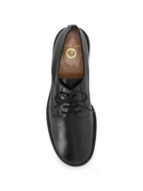 GIANNI CUCCUINI Leather Derby Shoes