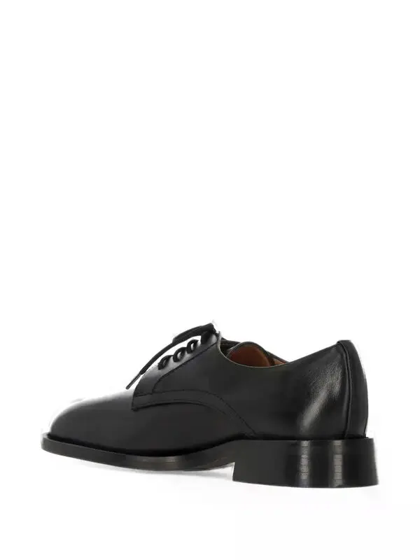 GIANNI CUCCUINI Leather Derby Shoes