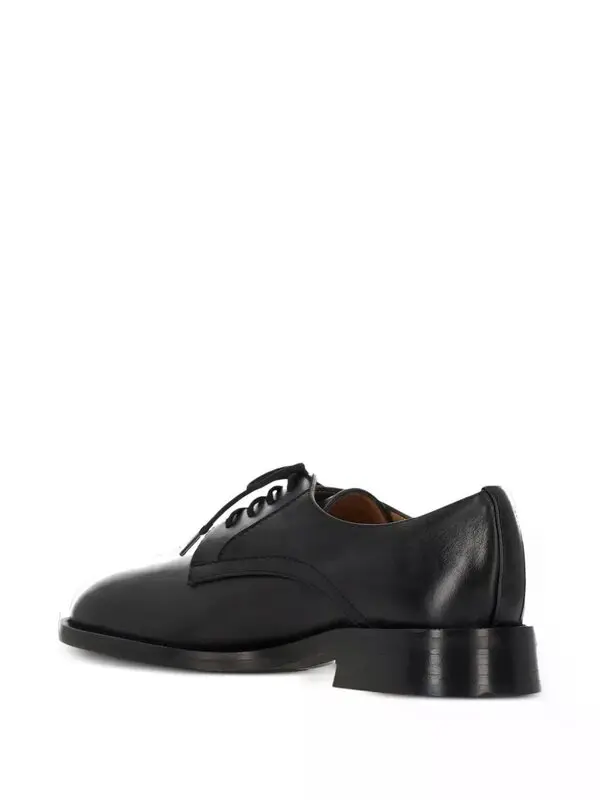 GIANNI CUCCUINI Leather Derby Shoes
