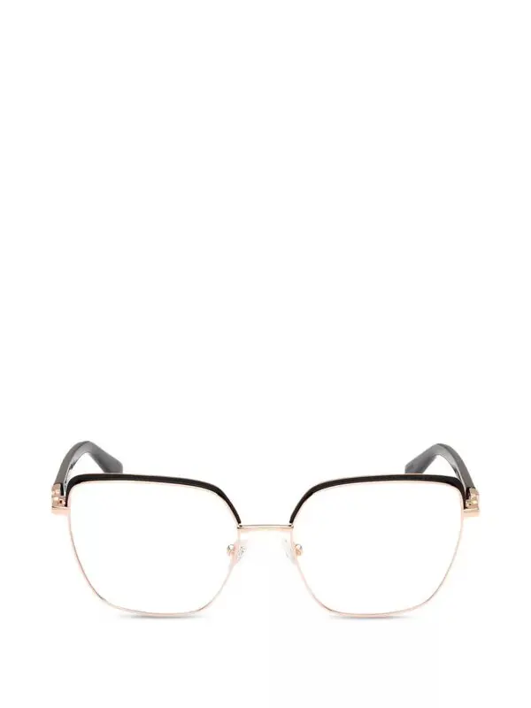 Guess Square-frame Glasses - Gold