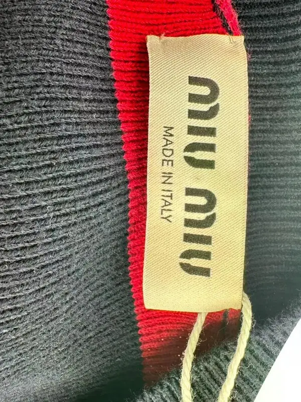 Miu Miu Striped Button-down Cardigan