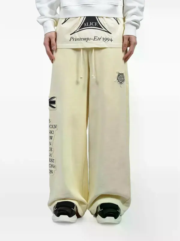 N.HOOLYWOOD Patched Track Pants