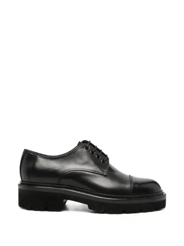 Corneliani Cap-toe Chunky-sole Lace-up Shoes