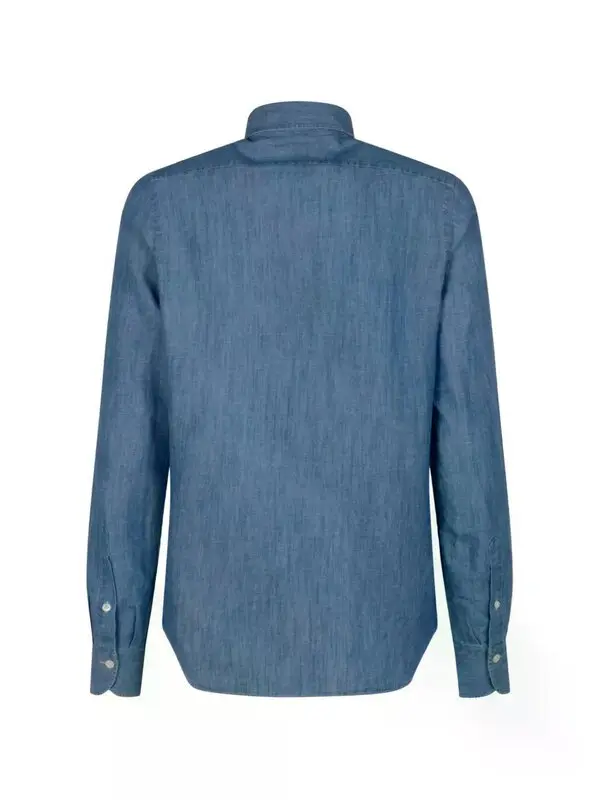 FINAMORE 1925 Button-down Flap-pocket Shirt