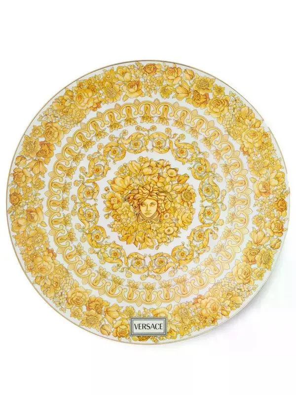 Versace Medusa Rhapsody Porcelain Plate