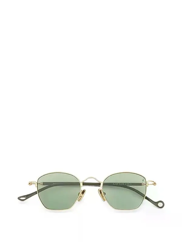 EYEPETIZER Geometric Frame Sunglasses - Gold