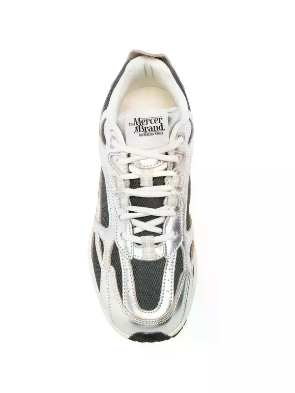THE MERCER BRAND Re-run Panelled Sneakers - Grey