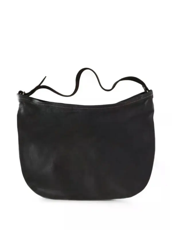 Guidi Q25 Grained-leather Shoulder Bag