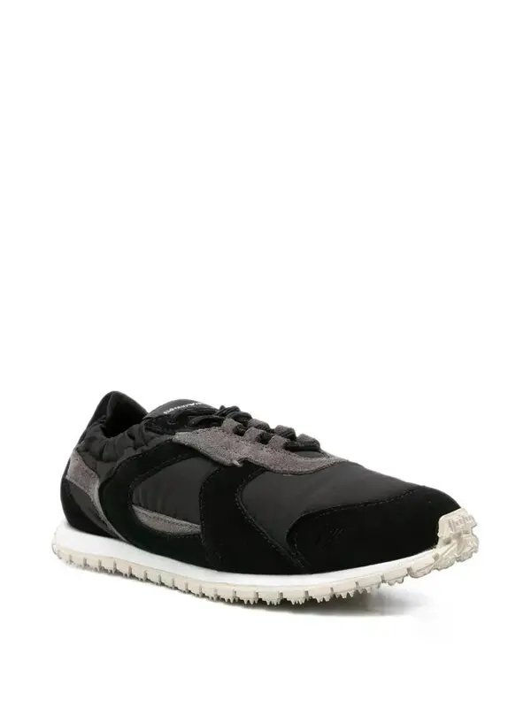 Emporio Armani Suede-panelled Sneakers
