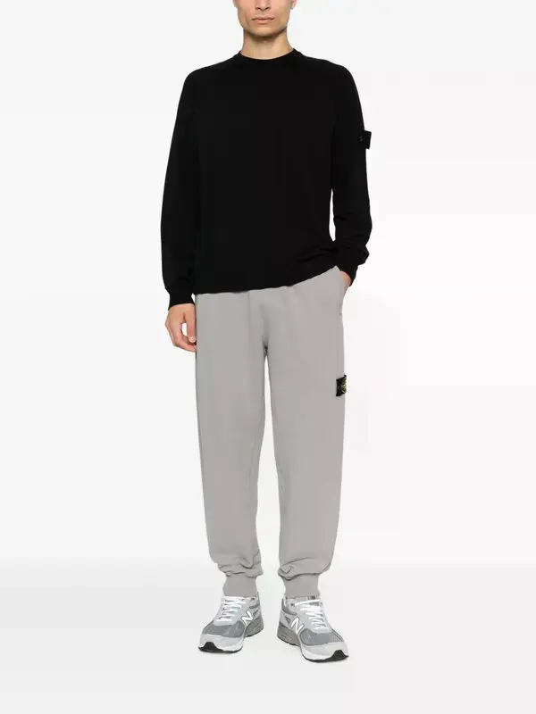 Stone Island Logo-patch Track Pants - Grey