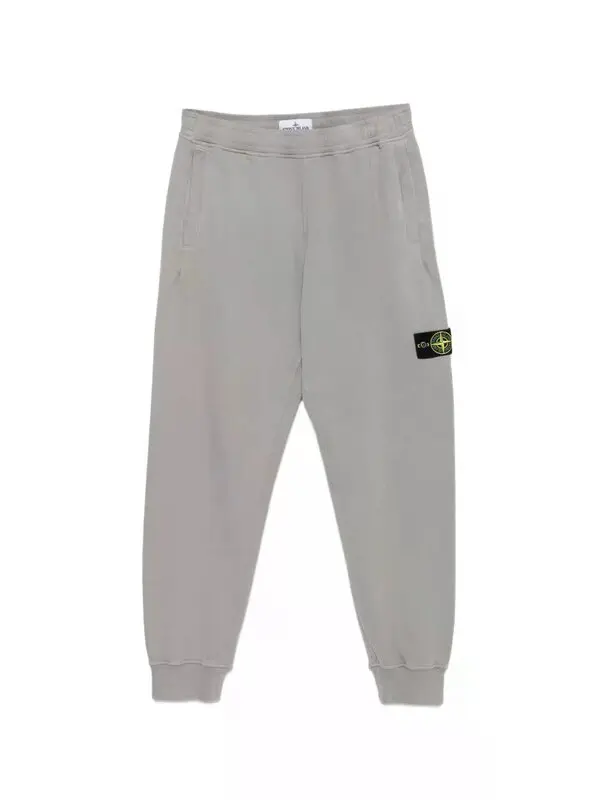 Stone Island Logo-patch Track Pants - Grey