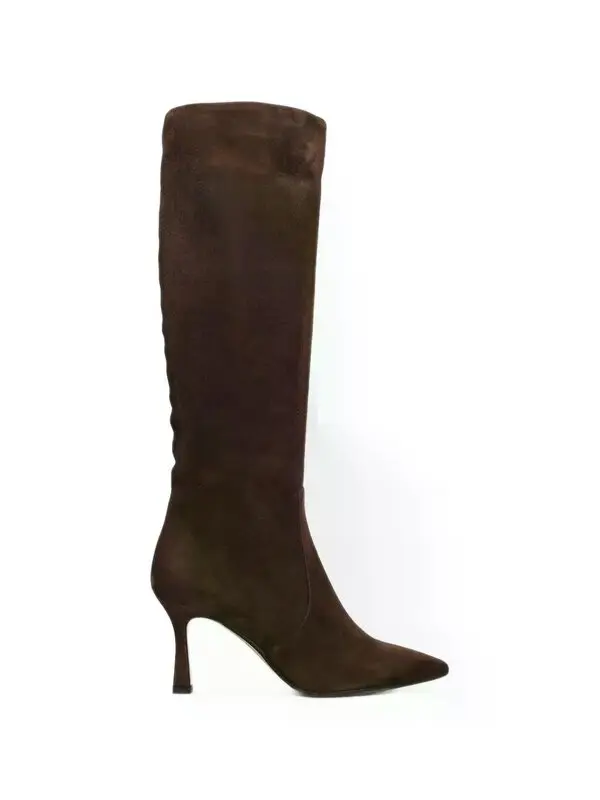 THE SELLER Pointed-toe Knee-high Boots - Brown