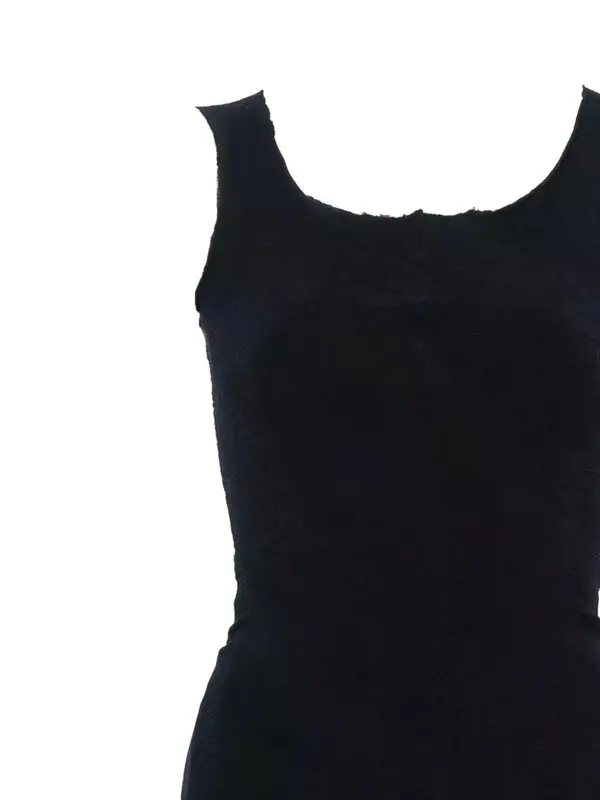 MARC LE BIHAN Raw-edge Panelled Top