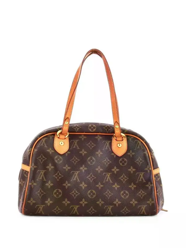 LOUIS VUITTON Monogram Canvas Pm Satchel Handbag