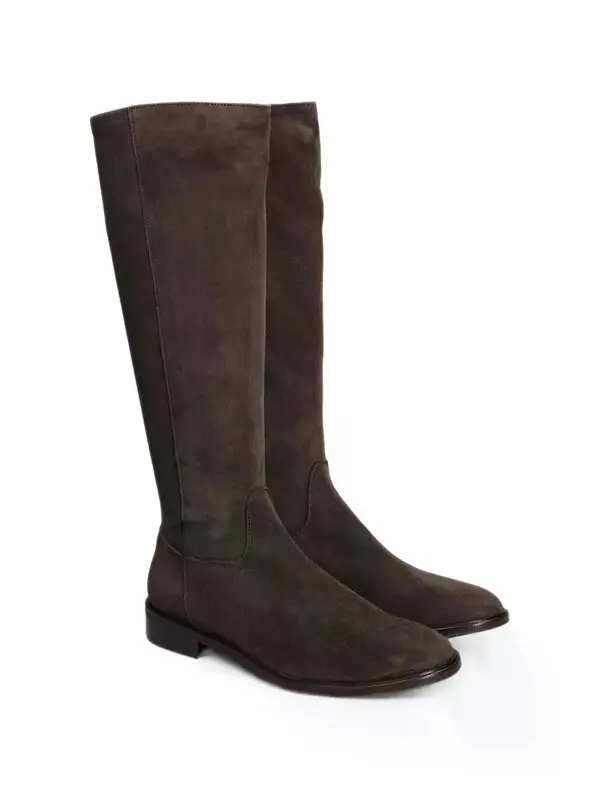 JULIE DEE Suede Knee-high Boots