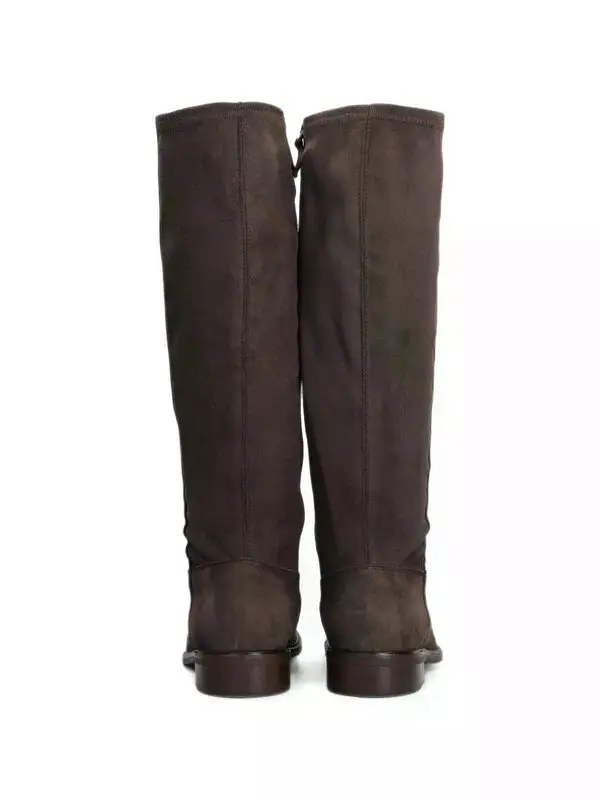 JULIE DEE Suede Knee-high Boots