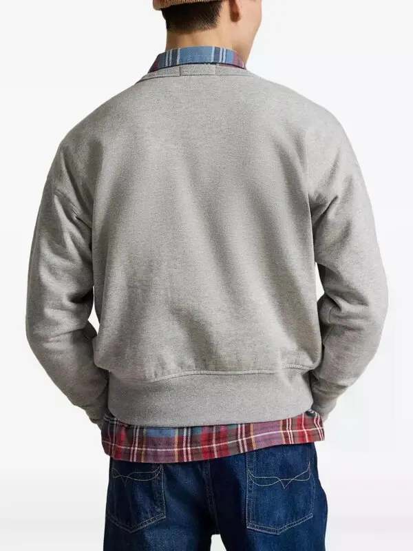 Polo Ralph Lauren Polo Bear Graphic-print Crew Neck Sweater