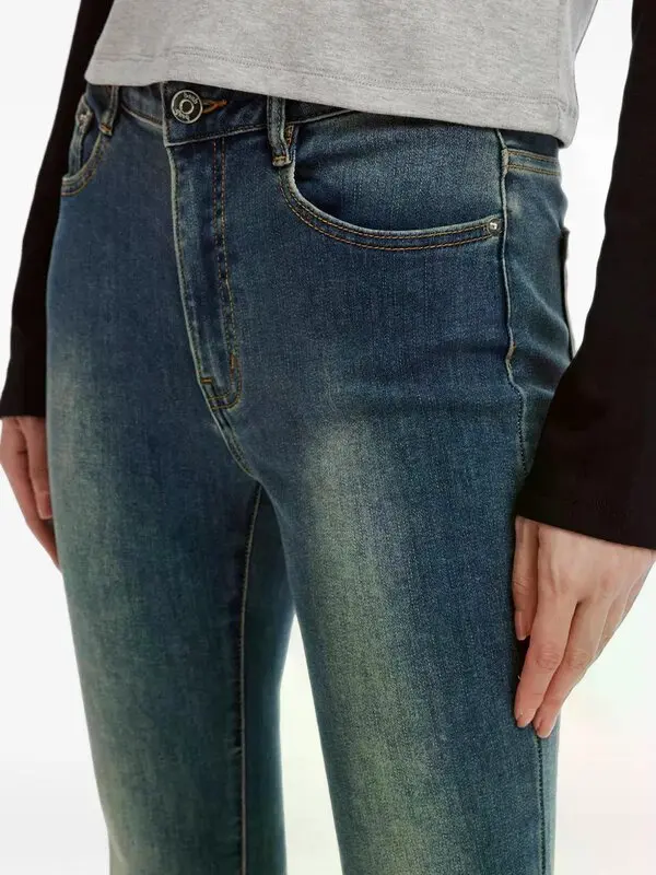 B+AB Faded Flared-leg Jeans