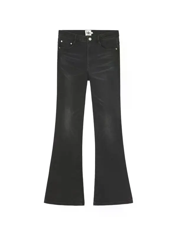 B+AB Faded Flared-leg Jeans