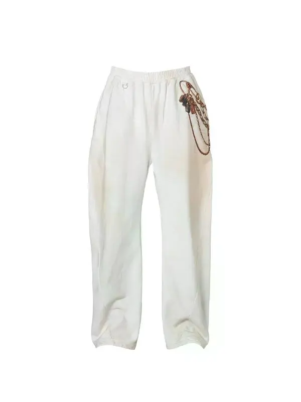DOUBLET Trompe L'oeil Embroidery Track Pants