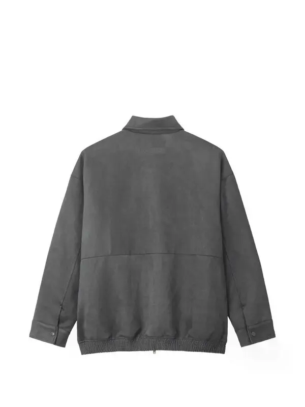 Izzue Logo Patch Zip-up Jacket