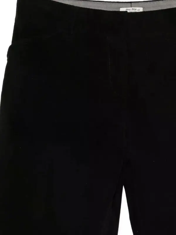 Miu Miu 2000s Velvet Trousers