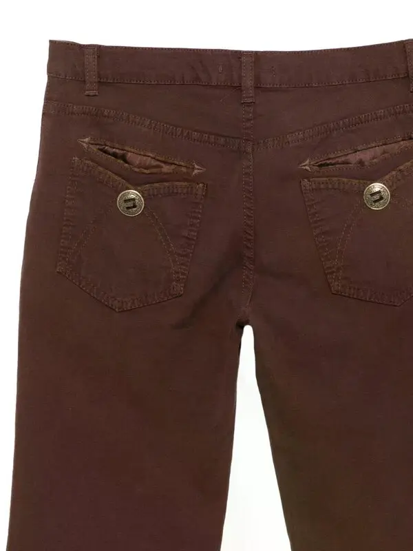 Roberto Cavalli 2000s Five-pocket Straight-leg Trousers