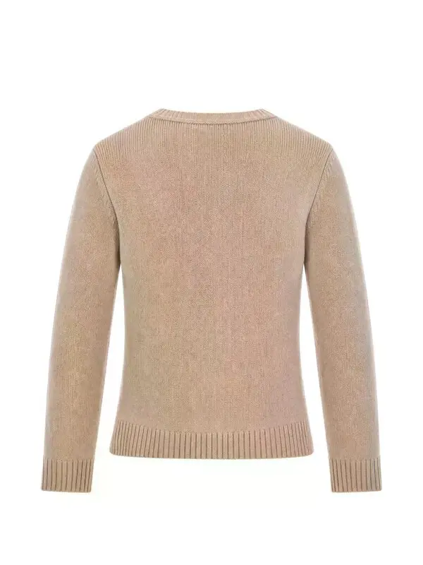 Max Mara Argyle Wool And Cashmere Sweater