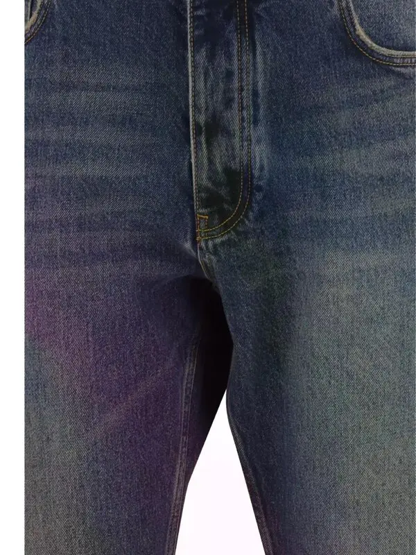 Off-White Arrows-print Straight-leg Jeans