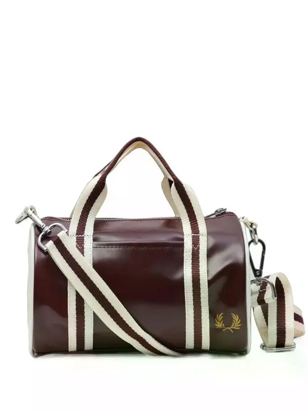 Fred Perry Classic Logo Barrel Tote Bag