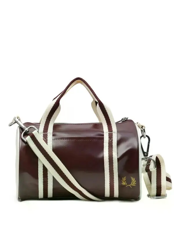 Fred Perry Classic Logo Barrel Tote Bag