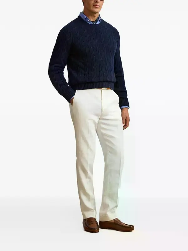 Ralph Lauren Purple Label Cashmere Cable-knit Sweater