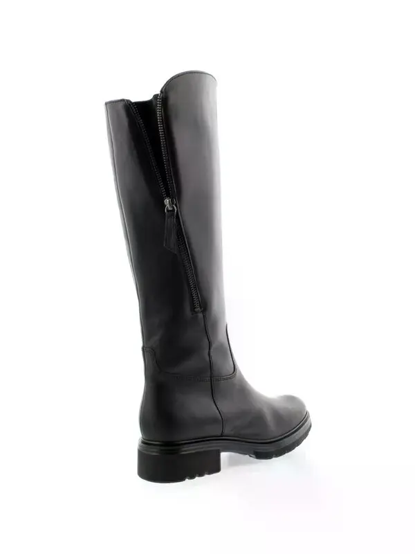 Gabor Knee-high Zip Detail Leather Boots