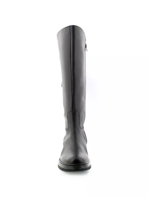 Gabor Knee-high Zip Detail Leather Boots