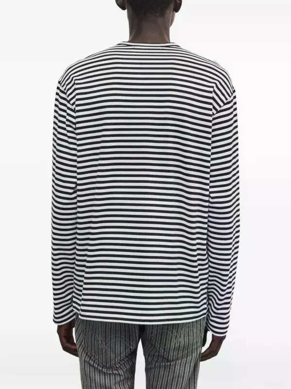 Junya Watanabe Striped Long-sleeved T-shirt