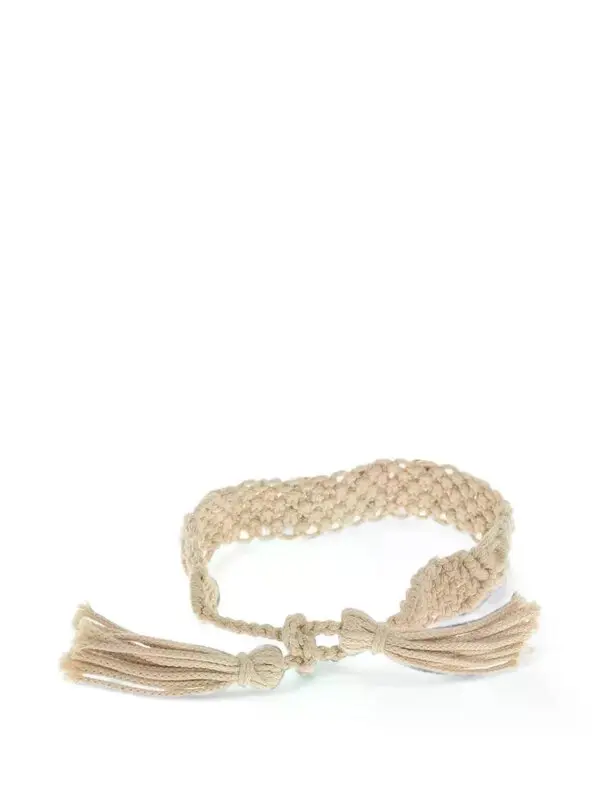 Dsquared2 Tassel-detail Bracelet - Neutrals