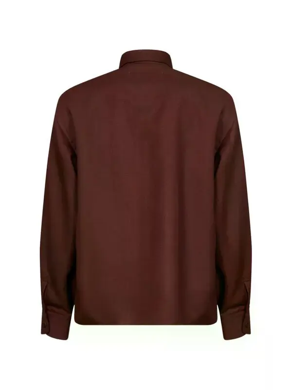 COSTUMEIN Chest-pocket Virgin-wool Shirt