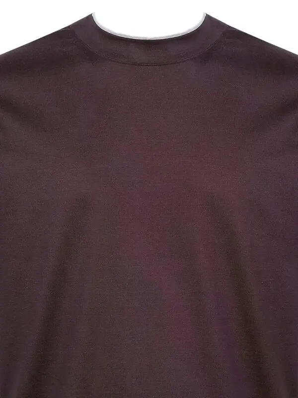 Eleventy Crew-neck T-shirt - Red