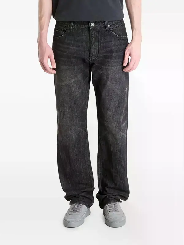 Guess Washed Distressed-effect Jeans