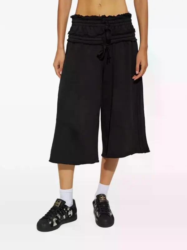 Adidas Drawstring Cotton Knee-length Shorts