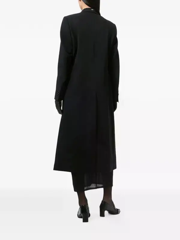 Our Legacy Manta Single-breasted Coat - Black