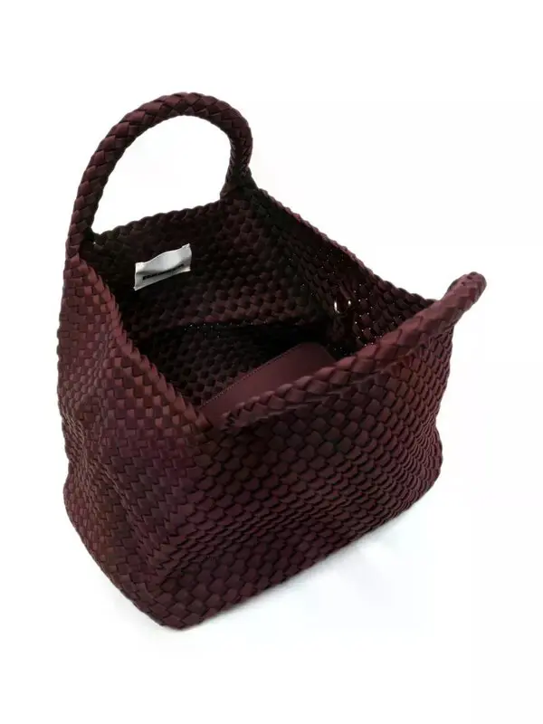 MARREA Woven Neoprene Shoulder Bag