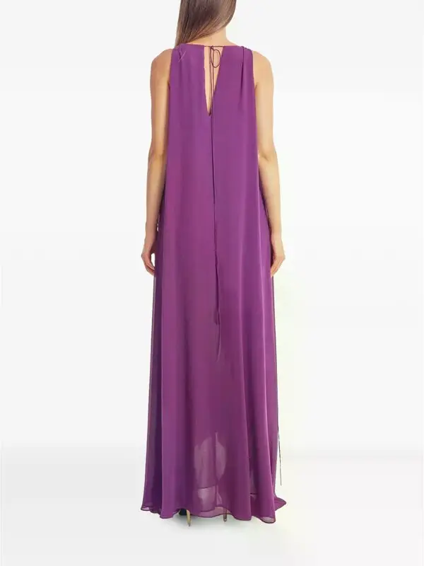 IRINA SCHROTTER Liko Layered Handkerchief-hem Maxi Dress