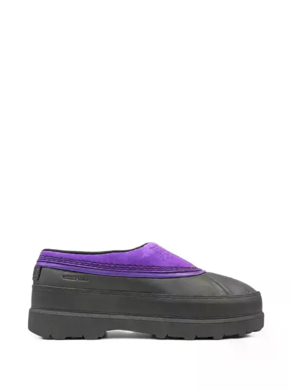 Needles Panelled Slip-on Boots - Black